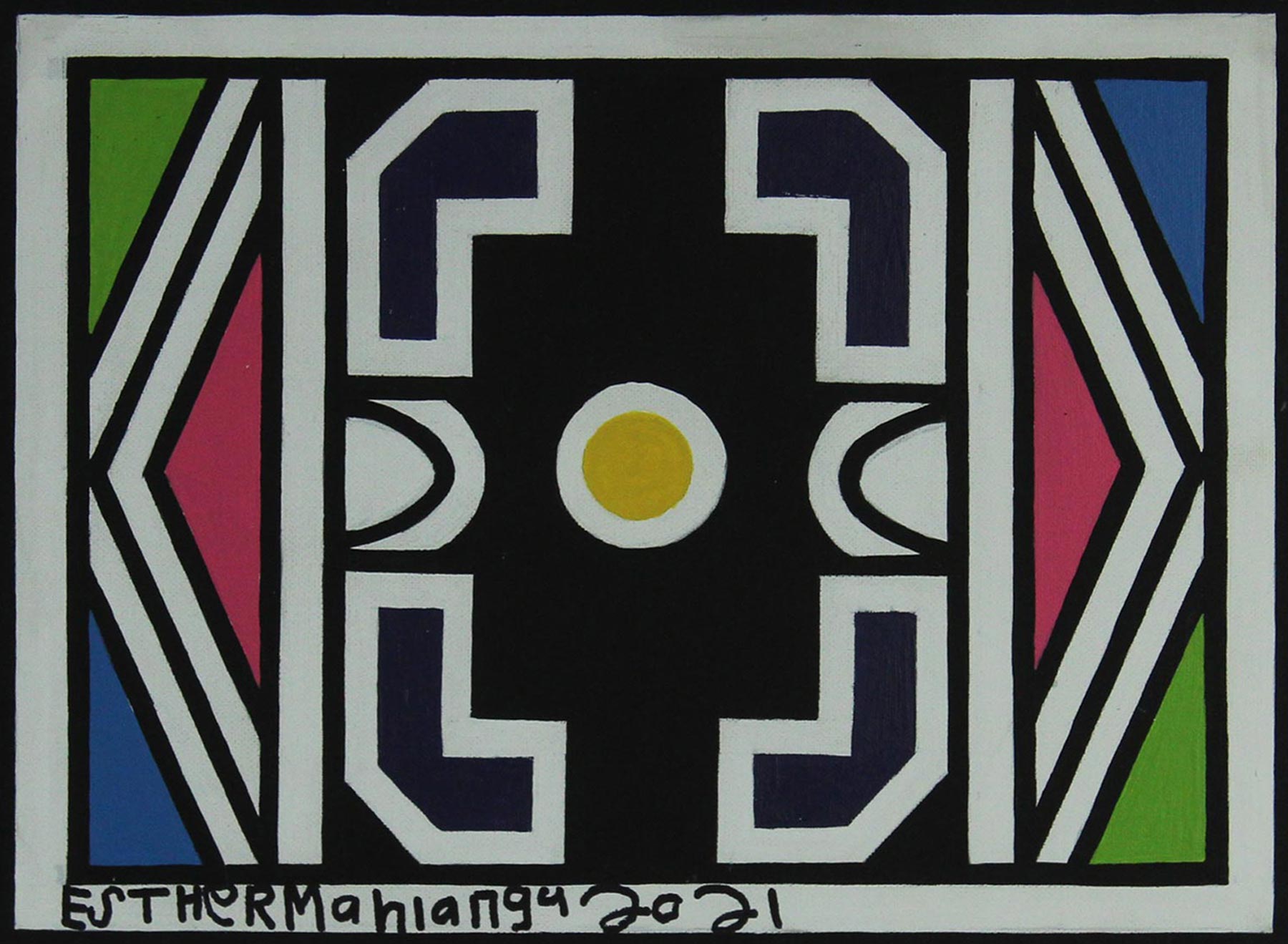 Esther Mahlangu - Lifestyle Art Gallery